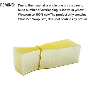 200Pcs Clear Perforated Shrink Bands for 50g Aluminum Jar, Easy to Use, Make Products More Professional (For 50g Aluminum Jar)