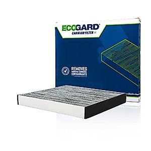 ECOGARD XC35518C Premium Cabin Air Filter with Activated Carbon Odor Eliminator Fits Lexus LS430 2001-2006, SC430 2002-2010, GS300 2001-2005, GS430 2001-2005 | Ford Ranger 2019-2020