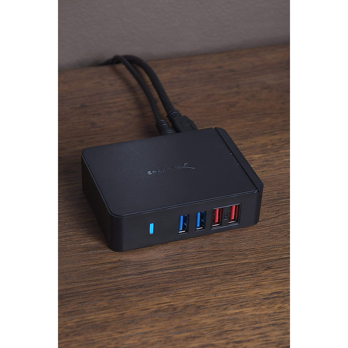 7 Port USB 3.0 HUB + 2 Charging Ports with 12V/4A Power Adapter + USB 3.0 4 Bay 2.5” Hard Drive/SSD Docking Station with Fan