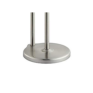 SunnyPoint Free Standing Bathroom Toilet Paper Holder Stand with Reserve, Reserve Area has Enough Space for Jumbo Roll