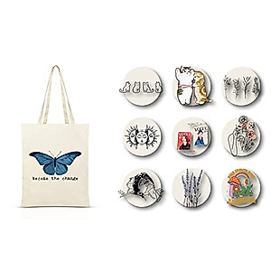 Cinar Tote Bag, Canvas Tote Bag For Women With Trend Print, Zippered Inner Pocket, Bags For Bags For Women, Beach Bag, Canvas Tote Bag, Grocery Bags, School Tote Bag, Cute Gifts, Bridesmaid Gifts