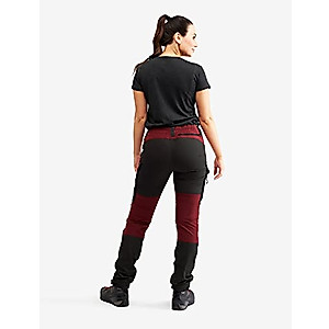 RevolutionRace Women’s GP Pants, Durable Pants for All Outdoor Activities, Bison Blood, XS