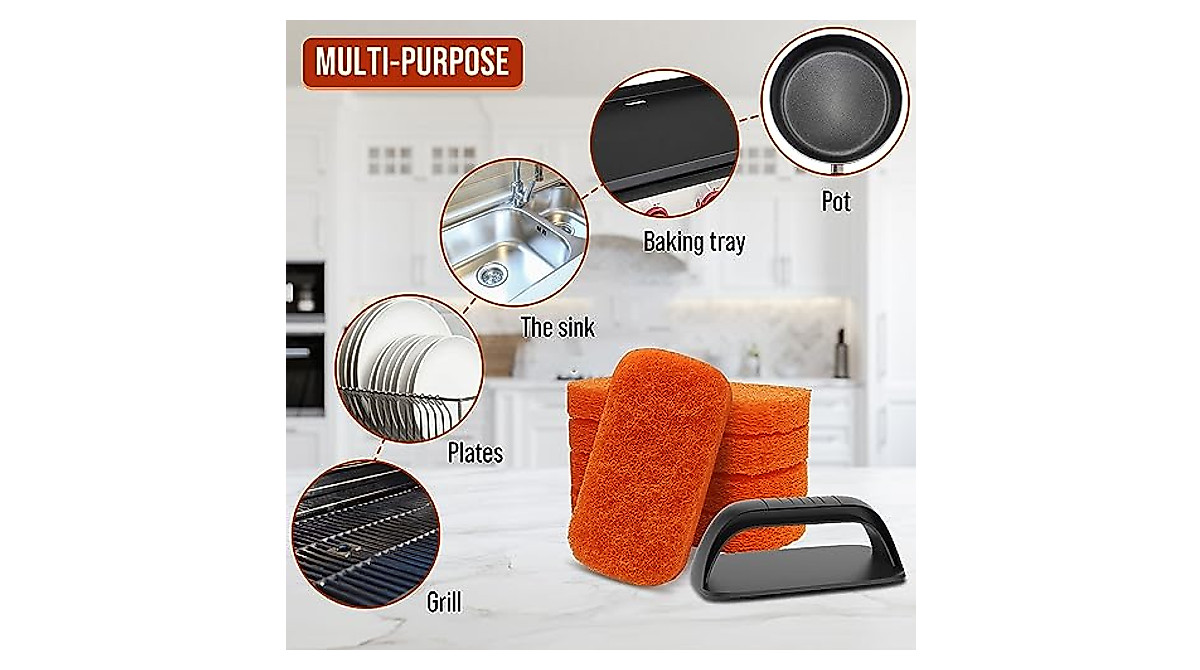 6-Piece Griddle Cleaning Kit for Effortless Kitchen Care