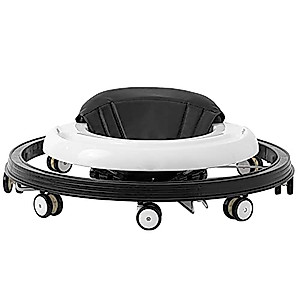 DaGiBayCn Foldable Baby Walker with Safety Slider, The Oldschool Round Shape Baby Walker, Suitable for All terrains, Babies