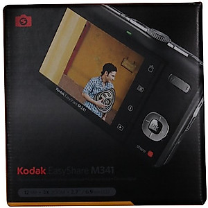 Kodak Easyshare M341 Digital Camera (Black)