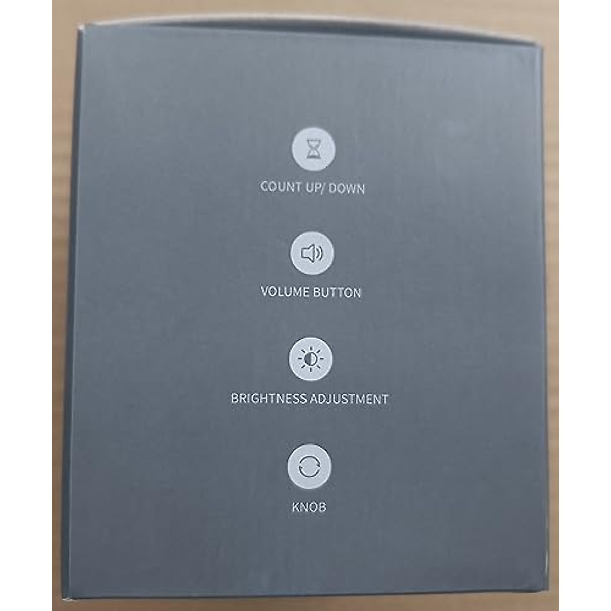 MeesMeek Digital Kitchen Timer,Countdown Countup Timer with Large LED Display Volume Adjustment,Timer for Cooking, Classroom Time for Kids and Teachers. (Black)