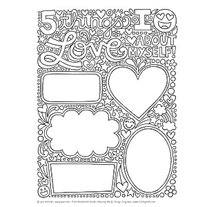 Notebook Doodles Amazing Me!: Coloring & Activity Book (Design Originals) 32 Inspiring Designs; Beginner-Friendly Empowering Art Activities for Tweens, on High-Quality Extra-Thick Perforated Paper