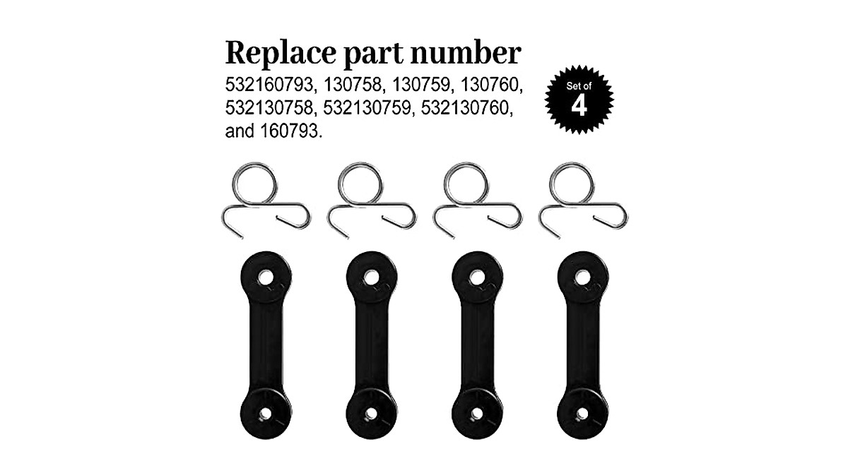 Bagger Latches for Crafts Mower | Durable Rubber Straps