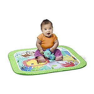 Bright Starts Wild Wiggles Activity Gym & Play Mat with Take-Along Toys, Ages Newborn +