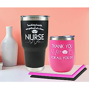 Nurses Gifts,Nurse Gifts for Women,Christmas Gifts,Nursing Gifts for Women,Nurses Gift Sets,Gift for Nurse,Nurse Coffee Cups,Nurse Travel Mug,Thank You Gift Sets for Nurses,Nurse Appreciation Gifts