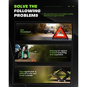 SCITOO Heavy Duty 35 Ton Air/Hydraulic Floor Jack Farm Vehicles Trucks Power Lift Auto Repair Tool