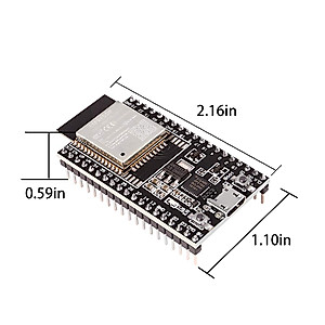 AITRIP 6pcs for ESP32-DevKitC core Board ESP32 Development Board ESP32-WROOM-32D (ESP32-WROOM-32D)