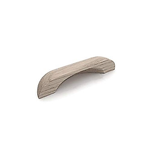 5" Plain Oak Desk Drawer Pulls - Carved Oak Wood Pulls for Antique Oak Desk - Roll Top Desk - Oak Desk Drawer Pulls - Carver Wood Pulls - Carved Wood Furniture Pulls - Roll Top Desk Hardware