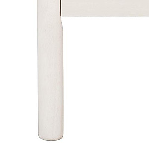 Safavieh Home Collection Piran White and Gold 4-Door 2-Shelf Media (65-inch Flat Screen) TV Stand