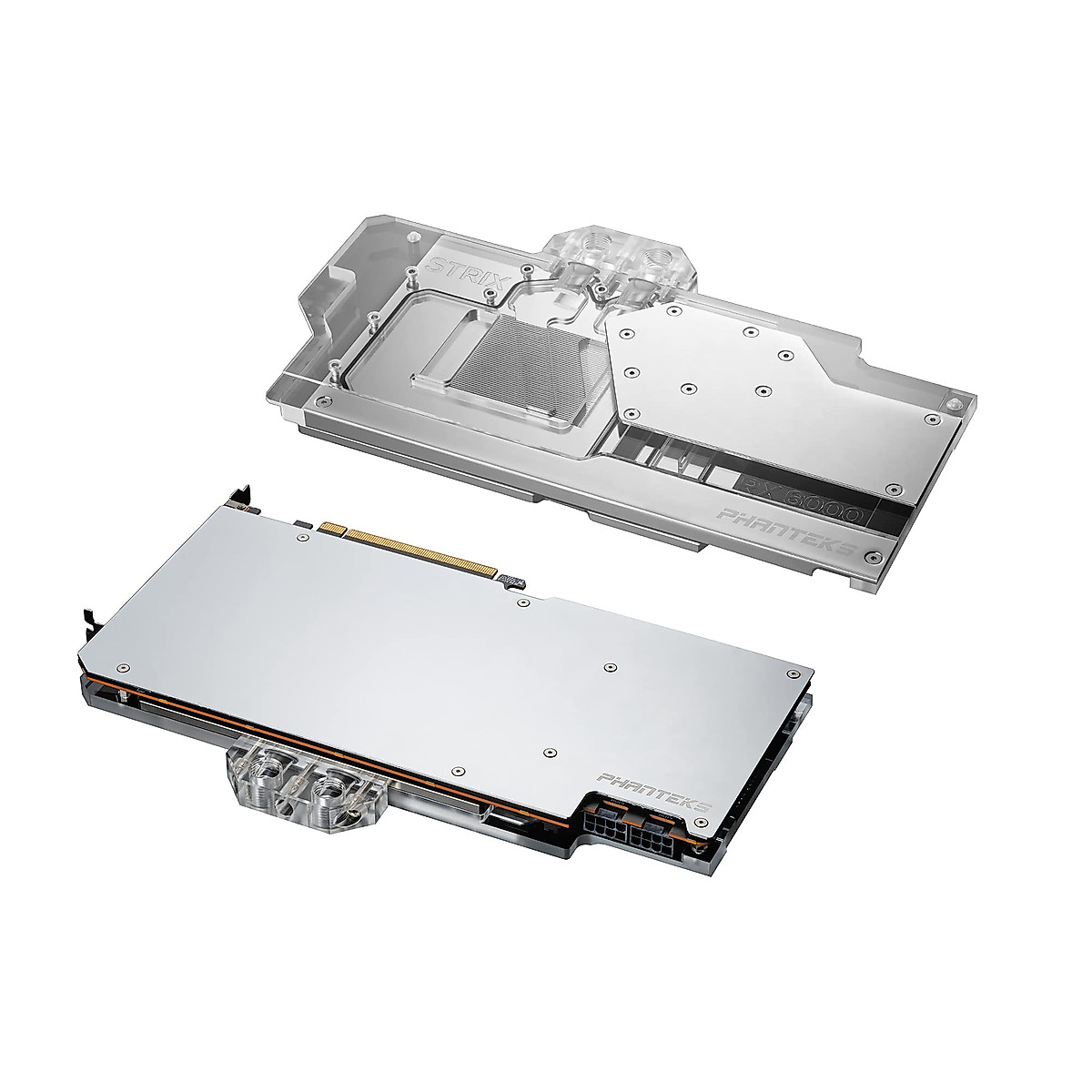 PHANTEKS Glacier G6000 Strix GPU Water Block, ASUS RX 6800/6900 Strix/TUF, D-RGB - mit Backplate, ch