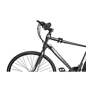 MOMODESIGN Hybrid Bike Shimano 21 speeds with Disc Brake, 700C Anti-Puncture Wheels