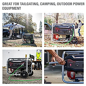 SIMPSON Cleaning SPG3645 Portable Gas Generator and Power Station for Camping, RV, Home Use, Construction, and More, 3600 Running Watts 4500 Starting Watts