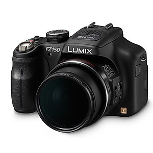 Panasonic DMC-FZ150K 12.1 MP Digital Camera with CMOS Sensor and 24x Optical Zoom (Black) (Discontinued by Manufacturer)