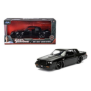 Jada Toys 1:24 Fast & Furious - '87 Buick Grand National, Glossy Black (99539)