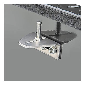 UWS FWB-58-BLK Black 58" Fifth Wheel Box with Beveled Insulated Lid