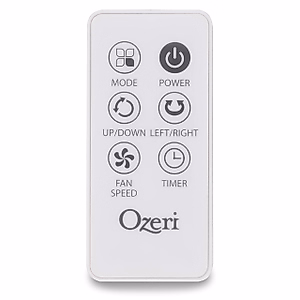 Ozeri 360 Duo Tower Fan, with Dual Oscillation