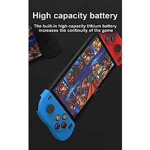Kajiali X19 Pro Handheld Game Console, 5.1" HD Retro Game Console Built-in 5000＋No-Repeat Games, Dual Joystick Video Game Console Support TV Output Compatible with 10 Emulators, 8G