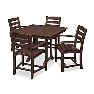 POLYWOOD® La Casa Café Dining Set, Mahogany