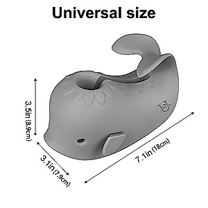 Bath Spout Cover, Faucet Cover Baby Protector Bath Tub Faucet Cover Protector for Kids, Silicone Bathtub Spout Cover for Baby Kids Toddlers Safety Protection Accessories