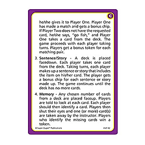 Super Duper Publications | Articulation Photos G Fun Deck Flash Cards | Educational Learning Resource for Children