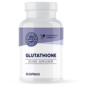 Vimergy Glutathione Capsules, 60 Servings – Natural Immune Supporting, Antioxidant & Detox Supplement - Gluten-Free, Kosher, Soy-Free, Vegan, Paleo Friendly