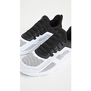 APL: Athletic Propulsion Labs Men's Techloom Tracer Running Sneakers, White/Black/Black, 10 Medium US