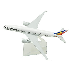 TANG DYNASTY(TM) 1:400 16cm Airbus A350 Philippine Airlines Metal Airplane Model Plane Toy Plane Model