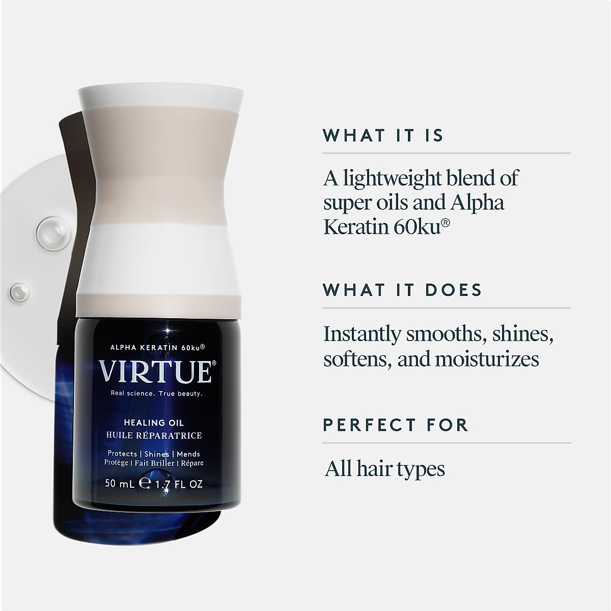 VIRTUE Healing Oil | 1.7 Fl Oz