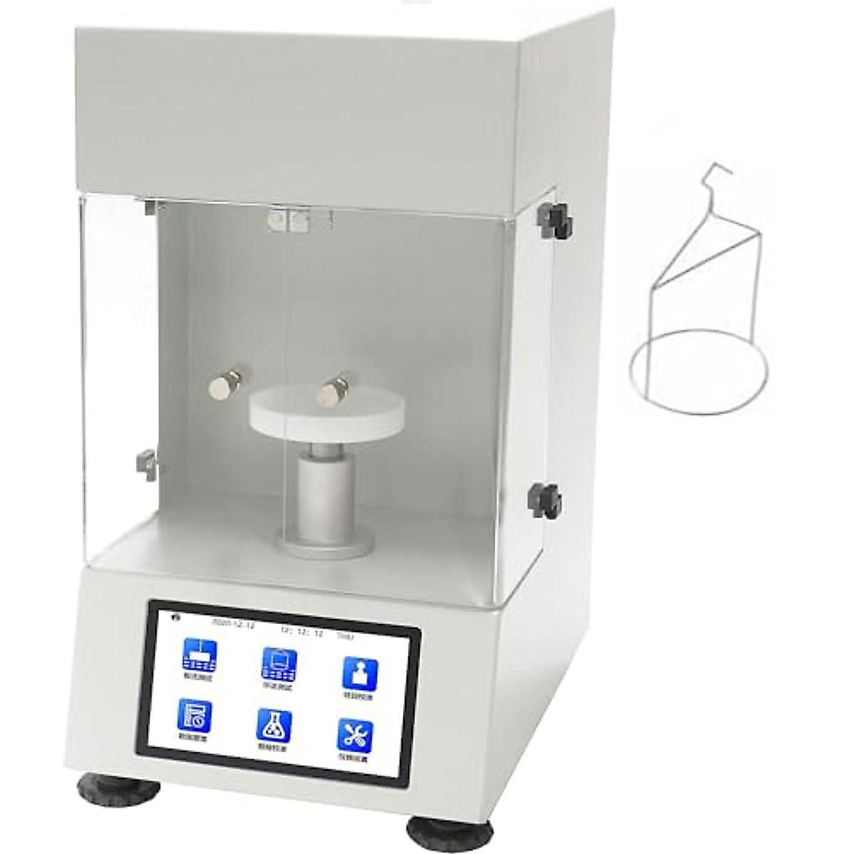 CNYST Surface Tension Tester Surface Tension Measurement Equipment with Platinum Ring Method Test Range 0-1000mN/m Accuracy 0.1mN/m for Oil Aging Testing Especially for Transformer Oils