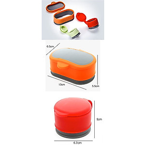 Food Multifunctional Silicone Sealing Cap. 3-piece Set, Food Saver Cap. Food Sealing cap By Giftkoncepts