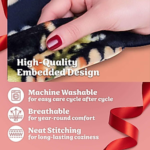 Mom Birthday Gifts From Son, Mom blankets from daughter to mom, Mom Gifts, Gifts For Mom Birthday, Present for Mom Blanket, Moms Birthday Gift Ideas, Mom blanket, Throw Blanket, 65" × 50" (flowers)