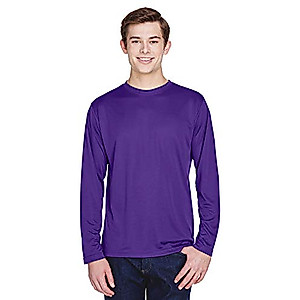 Team 365 Men's Zone Performance Long-Sleeve T-Shirt M SPORT PURPLE