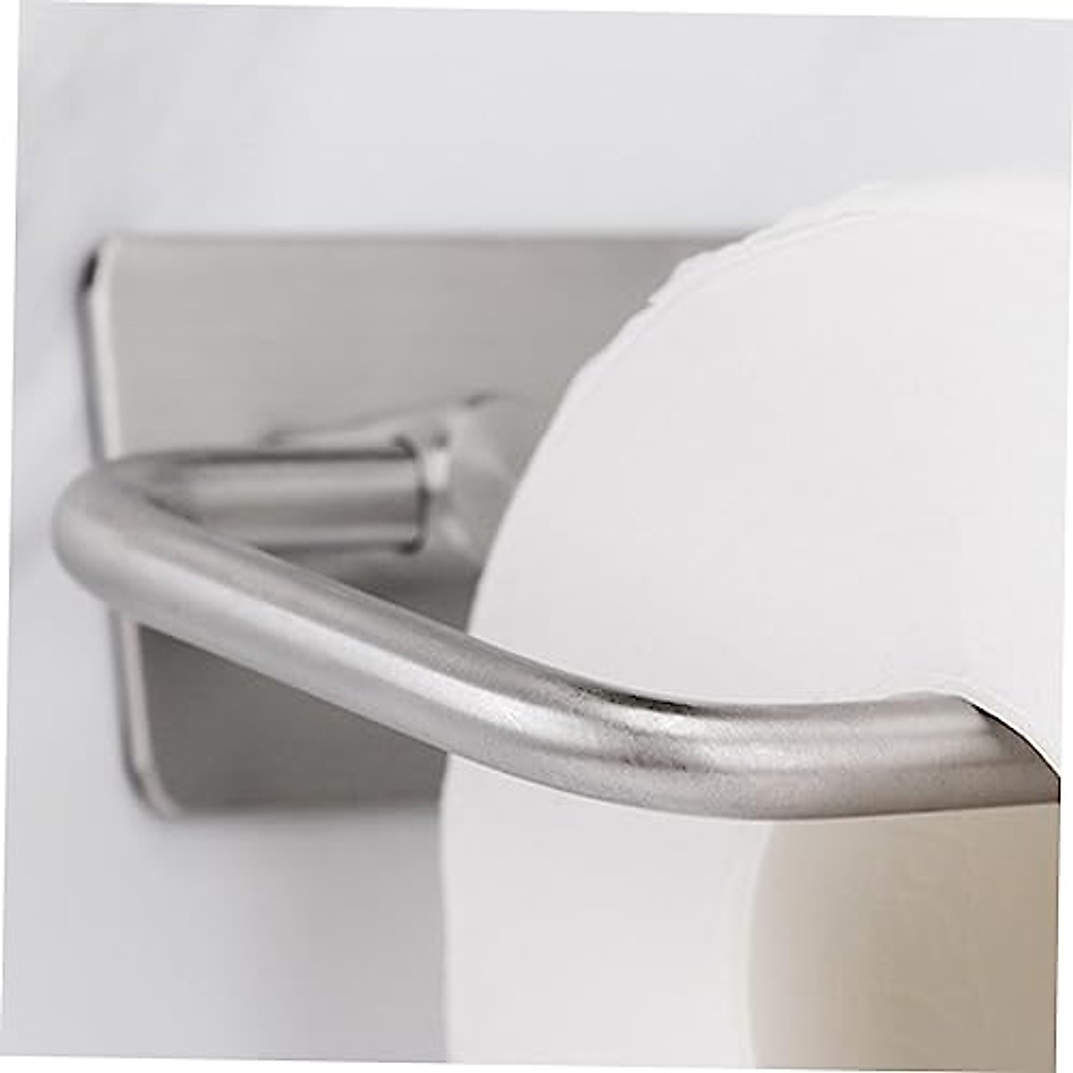 Tissue Storage Shelf Roll Bathroom Accessories Roll Tissue Holder Roll Nail Free Paper Towel Holder Toilet Paper Holder Silver Paper Rack