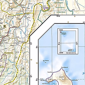 Ecuador and Galapagos Islands Map (National Geographic Adventure Map, 3403)