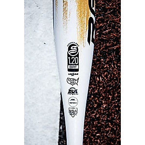 Rawlings Ombre Fastpitch Softball Bat | -11 | 1 Pc. Aluminum | Gold | 29 inch