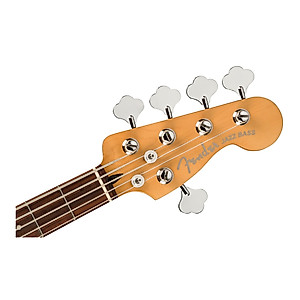Fender Player Plus 5-String Jazz Bass, 3-Color Sunburst, Pau Ferro Fingerboard