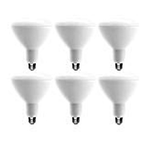 Ecosmart 75w LED BR40 Dimmable Floodlights Daylight 6-Pack