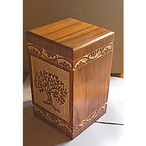 TOSQP27 Cremation Urn for Human Ashes Female Male Adult Funeral Burial Urns Men Women Child, Pets Cat Dog Decorative Memorial