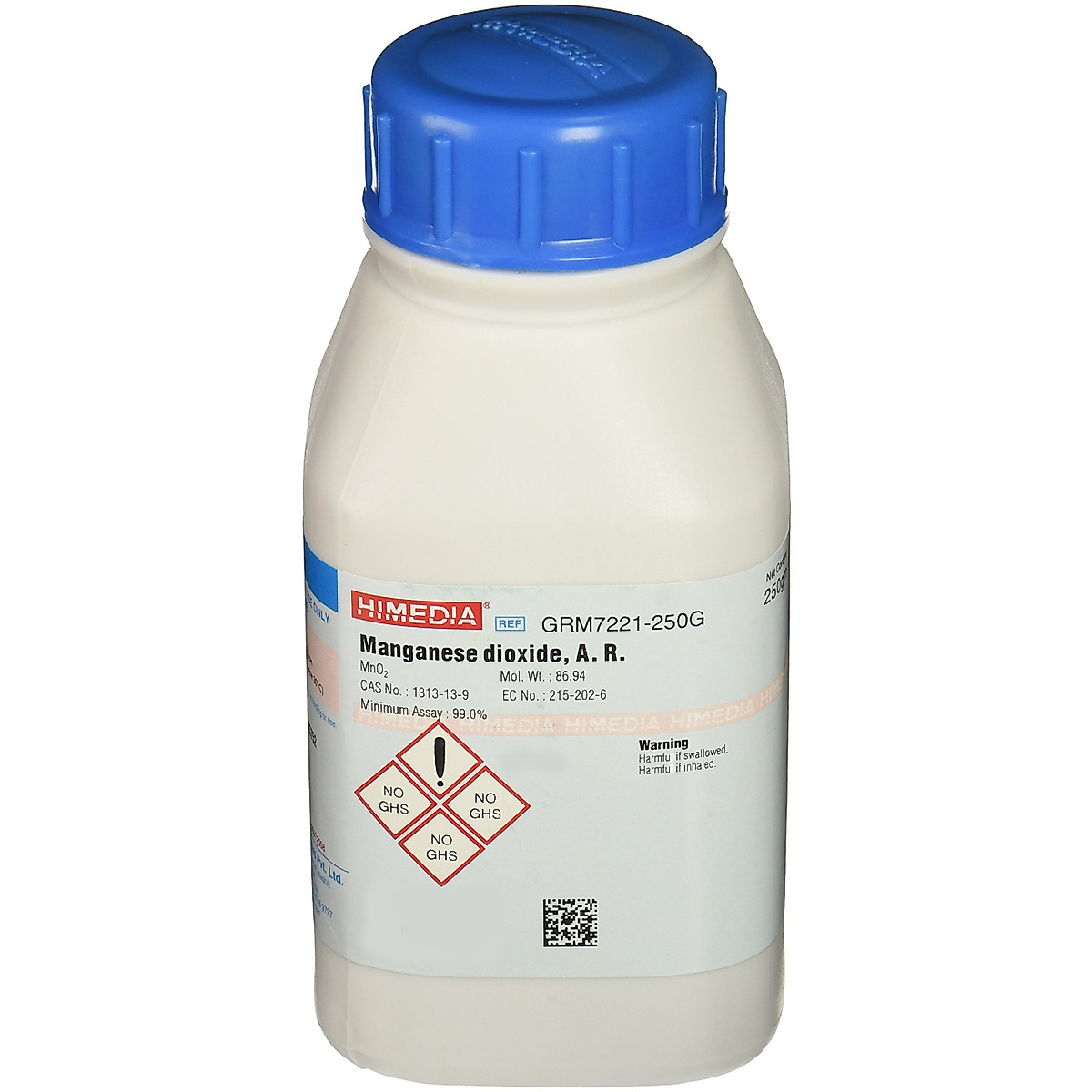 HiMedia GRM7221-250G Manganese Dioxide, A.R., 250 g