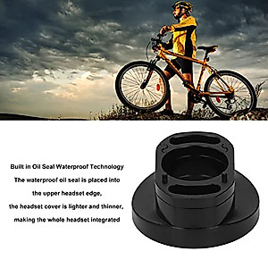 Kadimendium Bicycle Headset, Anodic Oxidation Coloring Bike Headset Bearing CNC Process for Road Bike
