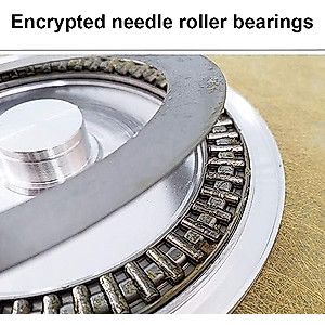 27 Inches Heavy Duty Lazy Susan, Round Glass Turntable, 360° Dining Table Rotating Tray, Safe Smooth, 200KG Bearing For Banquets Party (Color : 12mm/0.47in Thick, Size : 70cm/28in)