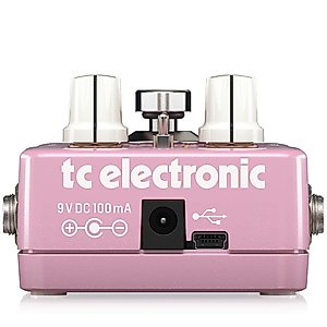 TC Electronic BRAINWAVES PITCH SHIFTER Exceptional Pitch Shifter with Studio-Grade Algorithms, 4 Octave Dual Voices and Groundbreaking MASH Footswitch