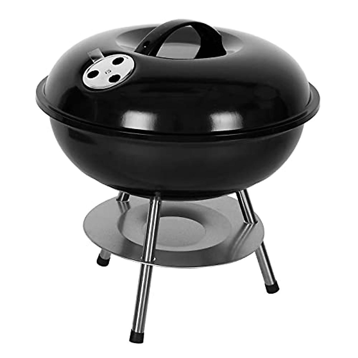 NA 14-inch Charcoal Grill Black