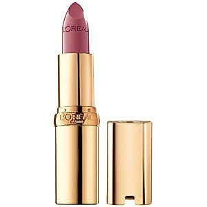 L’Oréal Paris Colour Riche Original Creamy, Hydrating Satin Lipstick with Argan Oil and Vitamin E, Saucy Mauve , 1 Count