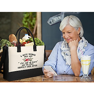 AYERMOYO Retirement Gifts for Women 2023 Coworker-Retirement Gifts for Women-Tote Bag